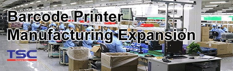TSC Barcode Printer Manufacturing Expansion – TSC Label Printers Australia